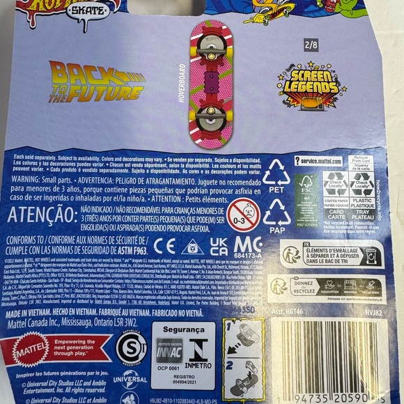 Mattel | Other | Hot Wheels X Skate Back To The Future Hover Board ...